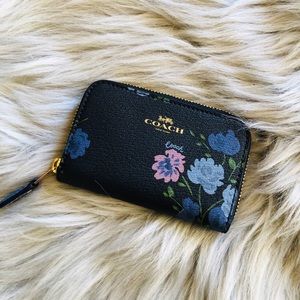 Coach | Bags | Nwt Coach Floral Small Zip Around Wallet | Poshmark